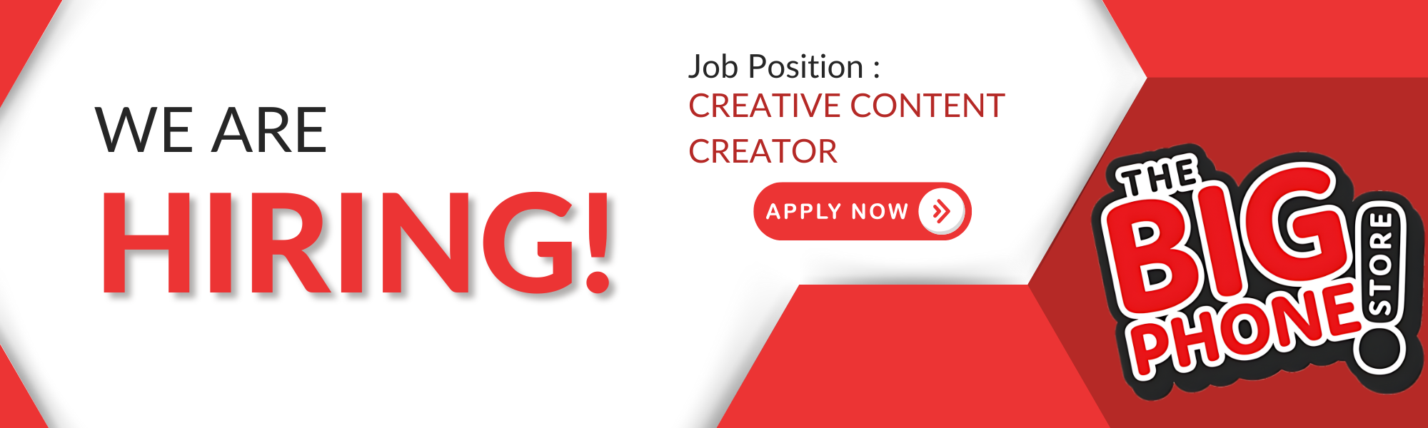 Creative Content Creator – The Big Phone Store